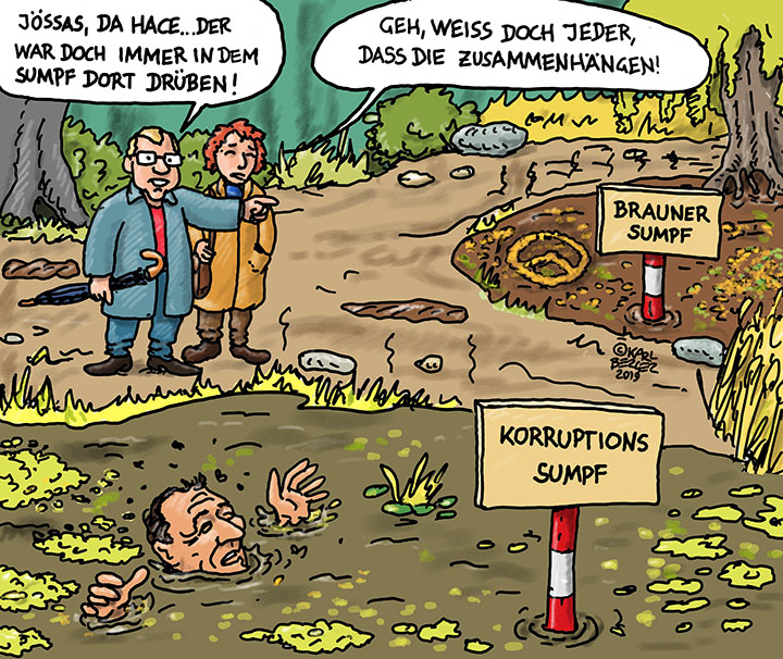 Die Strache Sammlung - Karl Berger Cartoons